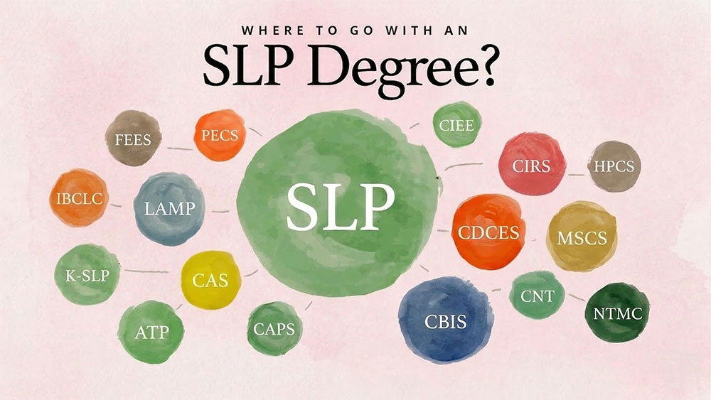 Your Guide to SLP Certifications and Specialties